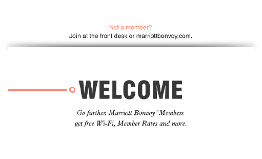Marriott Bonvoy Non Member Keycard holder Key Packets – JSKcards.com