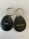 Mifare Ultralight C ULC Key Fob 1K Black RFID (10 Pack) – JSKcards.com