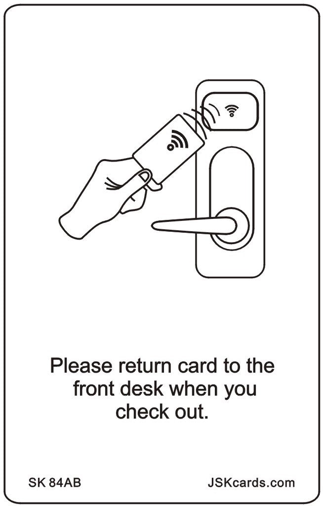 Acculock Choice Privileges Hotel Key cards SK84AB Betech – JSKcards.com